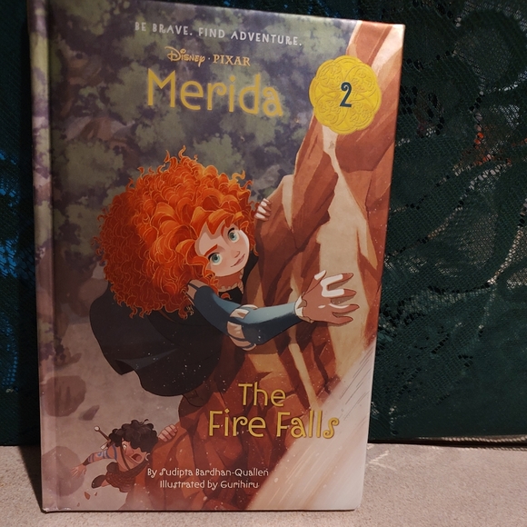Disney | Other | Merida 2 The Fire Falls Hardcover Sudipta ...